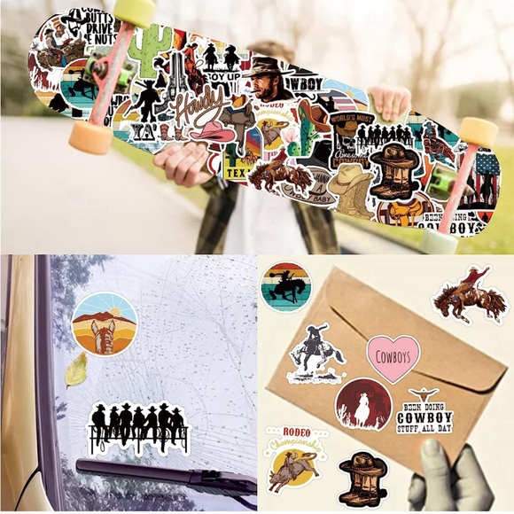 Design | Cowboy Stickers | Poshmark